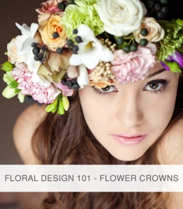 Floral Design 101 - Flower Crowns - Floranext - Florist Websites ...