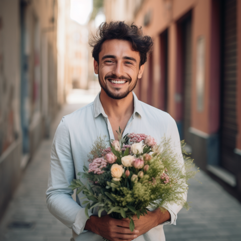 Men & Flowers: A Blooming Connection - Floranext - Florist Websites ...
