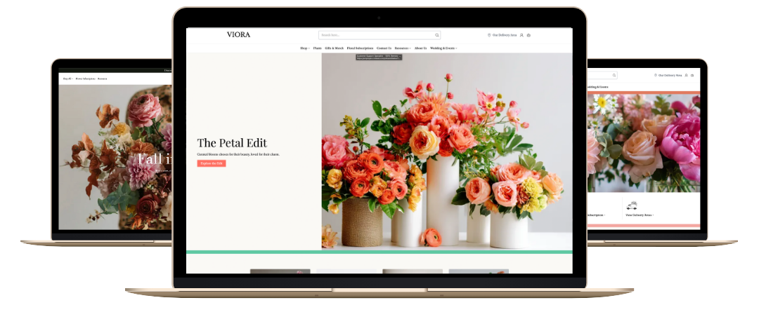New Premium Website Templates! - Floranext - Florist Websites, Floral ...